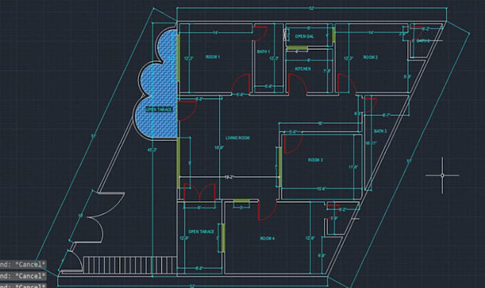 Autocad autodesk 2d 3d floor plans, elevations, blueprints, cad ...