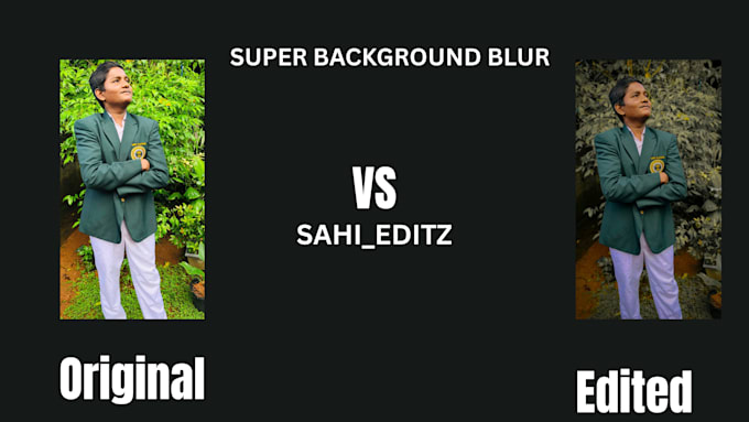 Professionally blur backgrounds in your photos by Sahi_editz | Fiverr