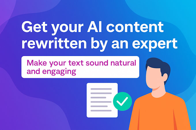 Rewrite and humanize your ai generated text for natural flow by ...