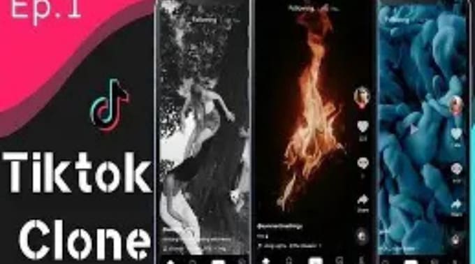 Make tik tok like app, tik tok clone, short video app by Michellehuy2 | Fiverr