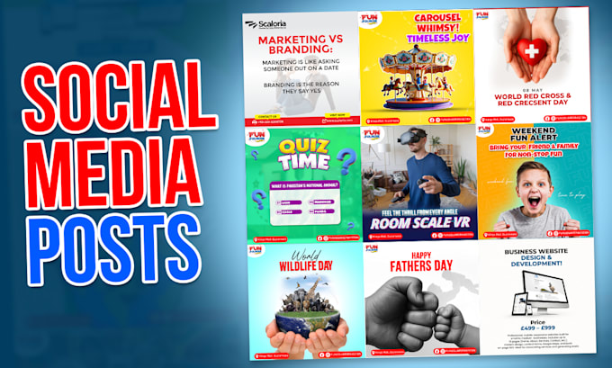 Design attractive social media posts and ads by Aafaq_studio | Fiverr