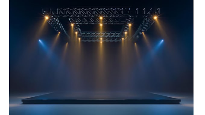 Create 3d cgi stage design, event center design, hall design interior ...