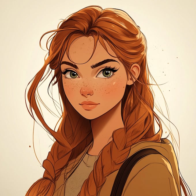 Draw a comic cartoon character illustration in my style by Norneana ...