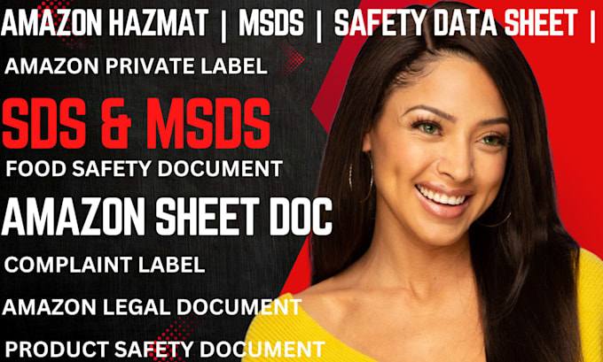 Sds amazon gspr msds safety data sheet approved amazon compliance ...