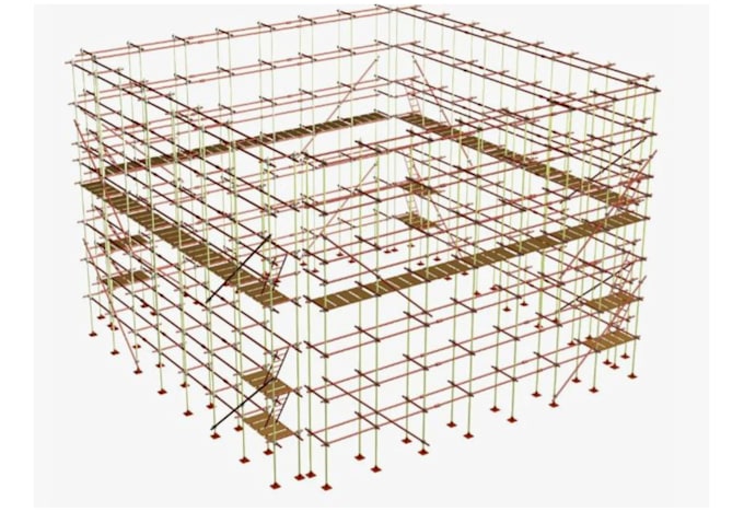 Structural engineering mep design light gauge steel structures framing autocad by Muhammedgalli ...