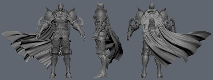 Model 3d realistic game character metahuman modeling 3d sculpting unreal engine by Agencybasic ...