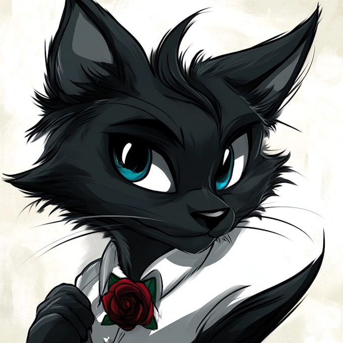 Create a furry reference sheet of your character by Georgetmme | Fiverr