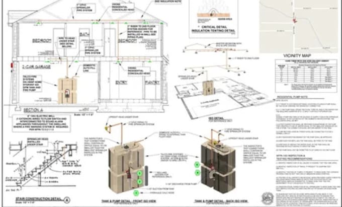Do mep plan, safety plan, fire sprinkler and load analysis by ...