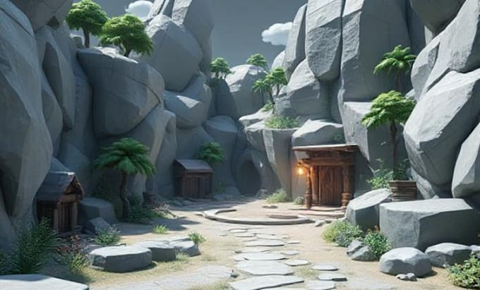 Create 3d unreal engine environment, terrain levels for games by Soburdev | Fiverr