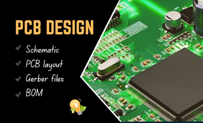 Design pcb boards, pcb layout, circuit schematic in kicad altuim easyeda proteus by Daleyzza ...