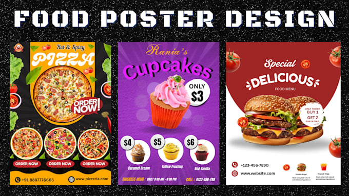 Creative restaurant poster and flyer design by Mahrukh78692 | Fiverr