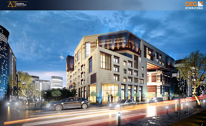 Buildup 3d hotel exterior,nightclub,office building,cgi room interior ...