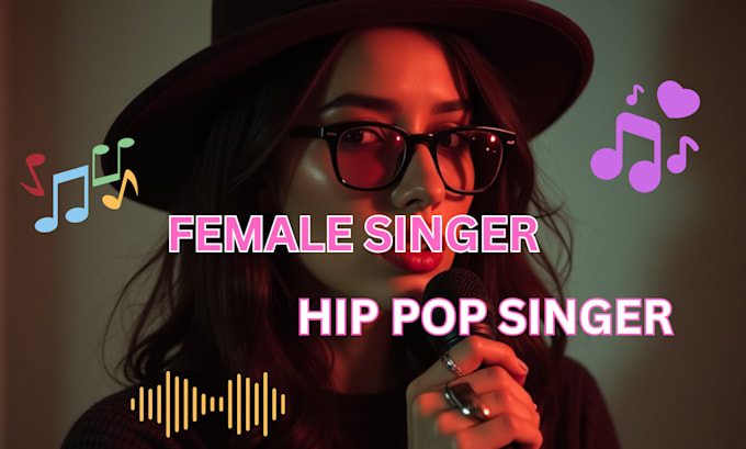 Be your female ghostwriter hip pop music old school hip pop emo rap edm music by Angel_sing1 ...