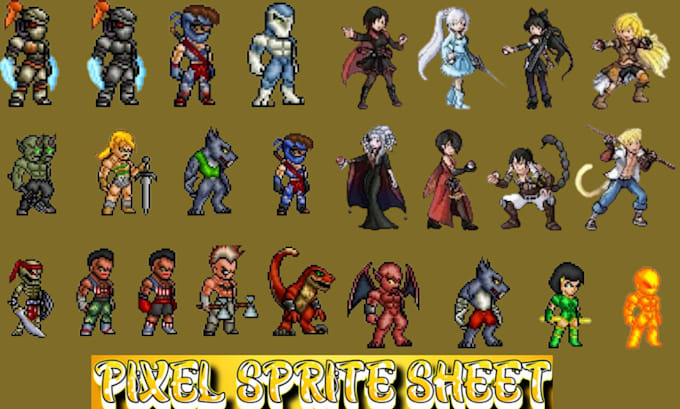 2d sprite sheet character friday night funkin mod pixel sprite ...