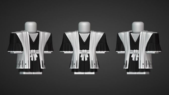 Make detailed roblox clothing, roblox accessories, roblox ugc, 3d model ...