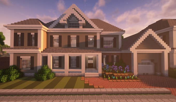 Build your dream minecraft high school rp map by Missknown | Fiverr