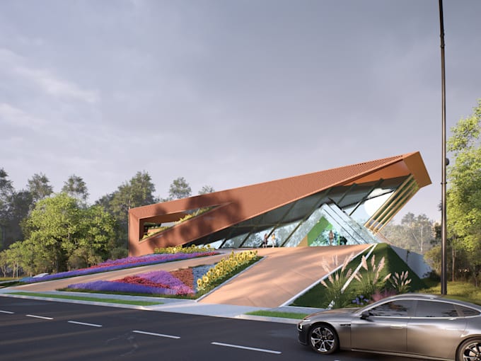 3d architectural visualization and rendering by Taleyohanes | Fiverr