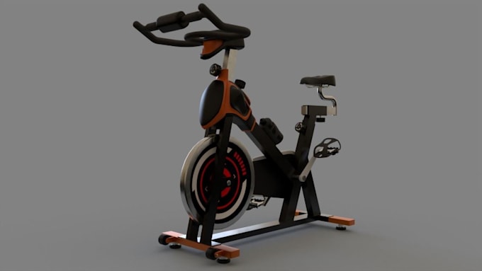 Spinning model bike,haojue bike model,cgi render,3d rigging,solidworks ...