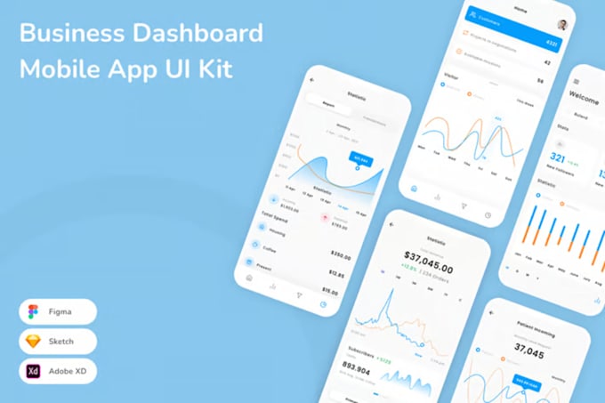 Design dashboard web app figma dashboard ui ux tableau looker studio by ...