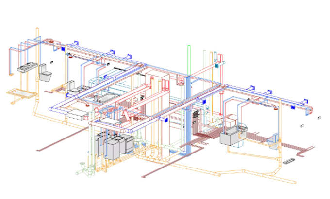 Build complete hvac design, load calculations , mep designs in autocad ...