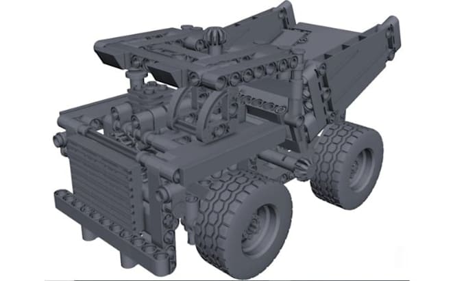 Custom 3d lego design, technic, lego bricks, character design with xml ...