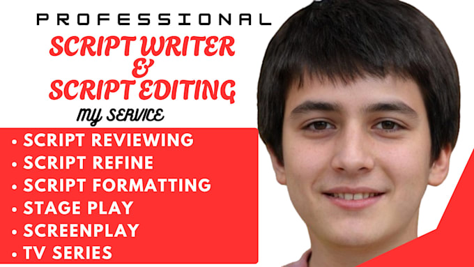 Review edit format movie script screenplay feature film tv series and stage play by Jay_foster1 ...