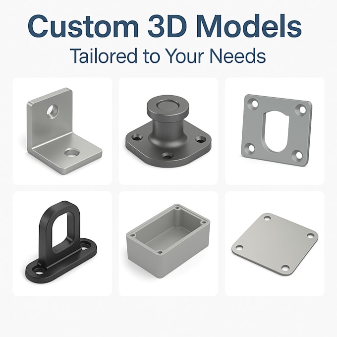 Convert your sketch or idea into a 3d cad model by Szymoo456 | Fiverr