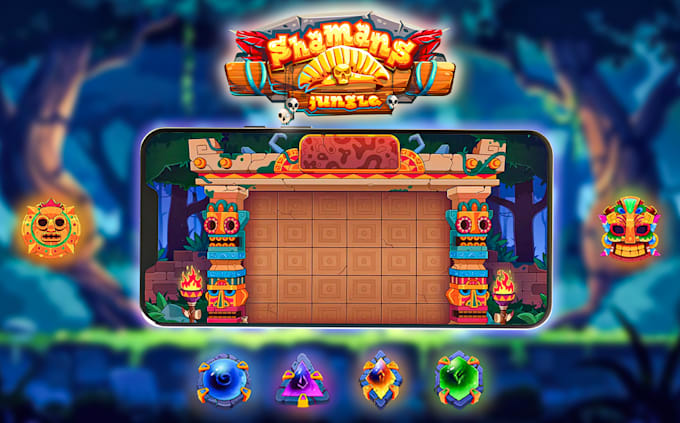 Design stunning 2d game graphics and game ui by Ahmedwajeeh | Fiverr