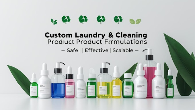 Develop powerful formulations for laundry and household cleaning ...