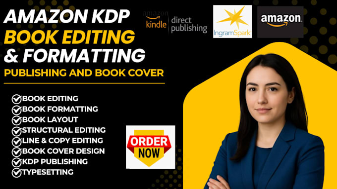 Do amazon kdp paperback book formatting, amazon kdp book editing book ...