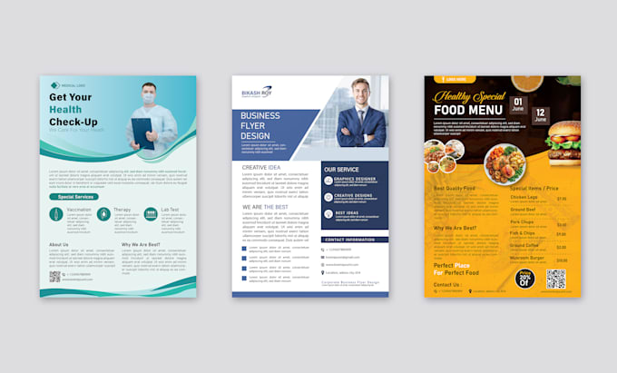 Design high quality flyers for your business or event etc by Bikashroy2 ...