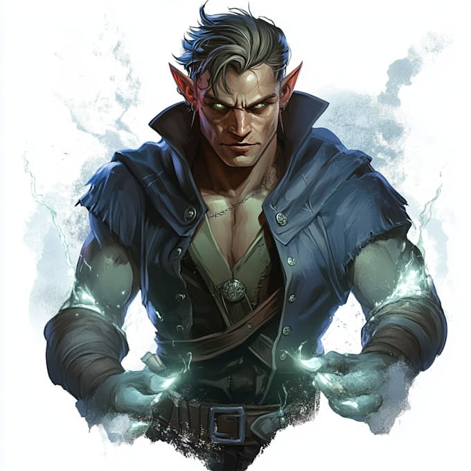Do dnd character art, illustration, concept art by Aonechka | Fiverr