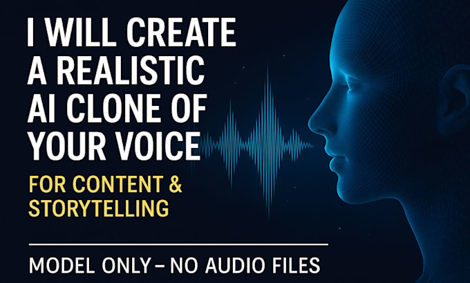 Create a realistic ai clone of your voice for content and story telling ...