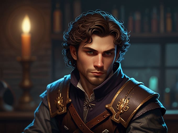 Unique dnd character art and dnd character art by Marthuler | Fiverr