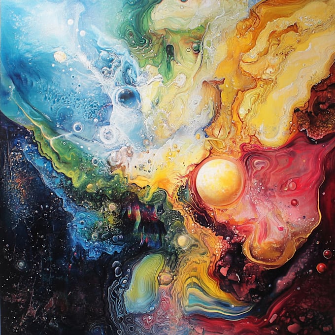 Create a unique abstract art for you by Eilanelee17 | Fiverr