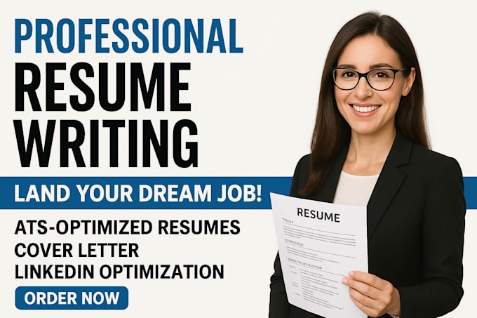 Write and upgrade resume, cv, ats, cover letter and linkedin optimization by Namli_100 | Fiverr