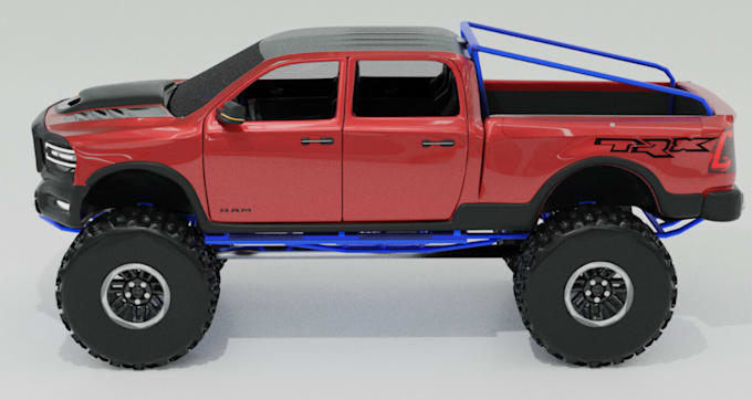 Ram trx truck,rc model,fivem police car,3d printing,car livery,ai in ...