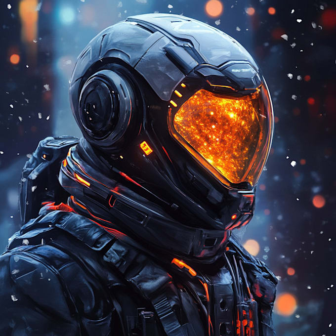 Draw sci fi characters by Shekita18 | Fiverr