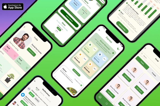 Design flutter ui and integrate apis with firebase auth by Hkhawar242 | Fiverr