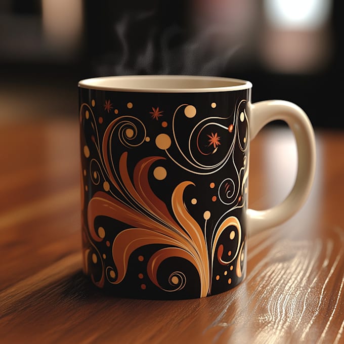 Draw realistic tumbler and mugs mockups by Phenicia54 | Fiverr