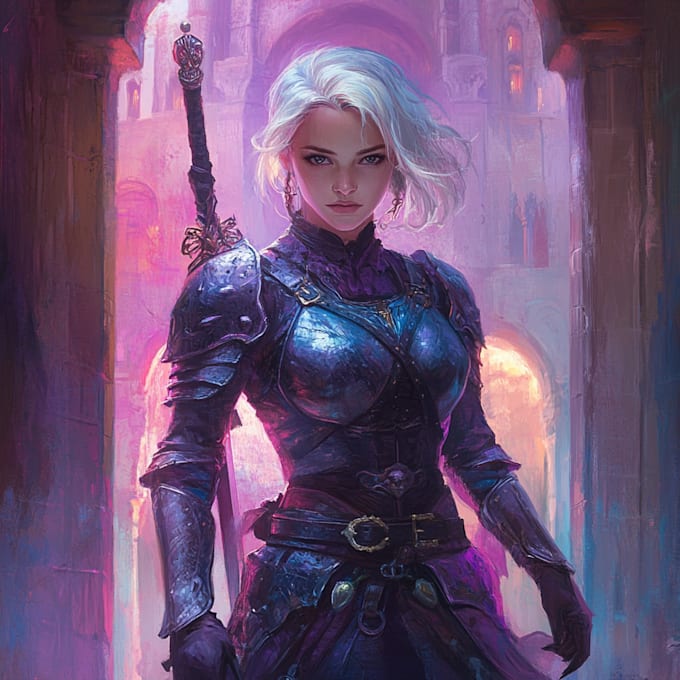 Draw dnd character art and dnd character art by Balatura | Fiverr