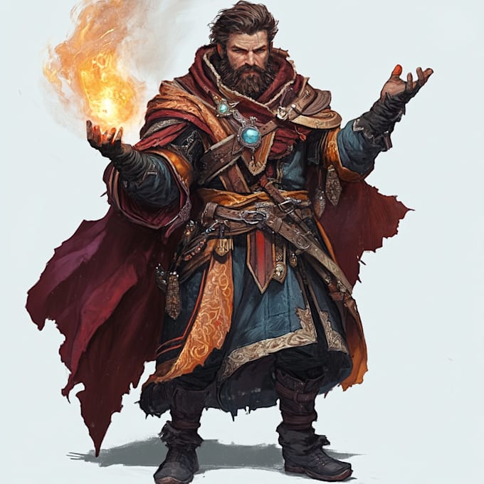 Design a cute fantasy character art for you by Nappu0 | Fiverr