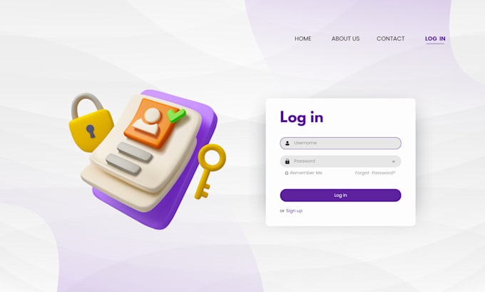 Build login portal, user login client system, admin dashboard login ...