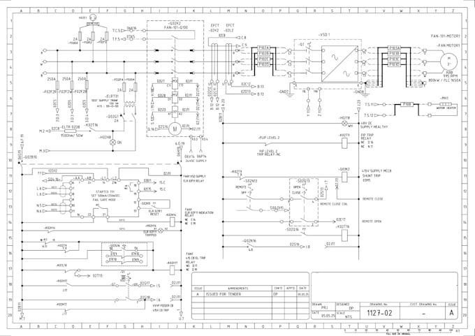 Design and draw any kind of electrical drawing in autocad by Alfiand ...