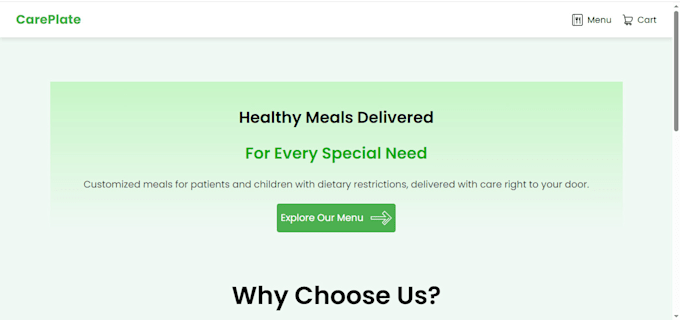 Make frontend website using react by Farheenbano461 | Fiverr