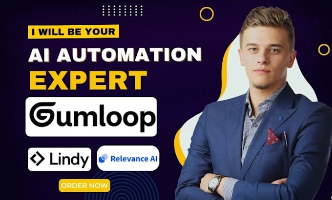 Build ai automation with relevance ai levity ai gum loop lindy ai bardeen n8n ai by Michelo321 ...
