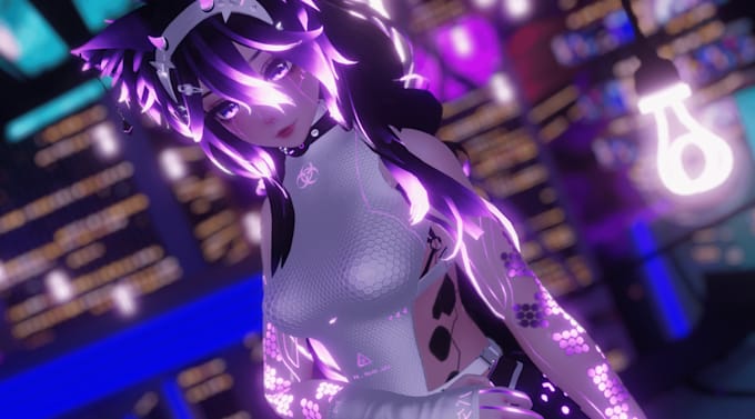 Do custom furry avatar, vrchat, vrc, vtuber model, gesture toggles, oculus quest by Gbenga ...