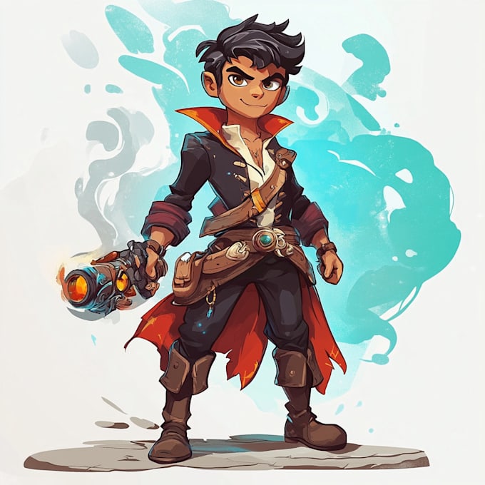 Create 2d game character, sprite sheet, animation by Dustin_pham2 | Fiverr