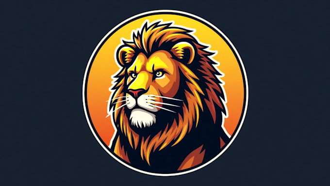 Design awesome pride lion mascot logo with express delivery by Feren ...