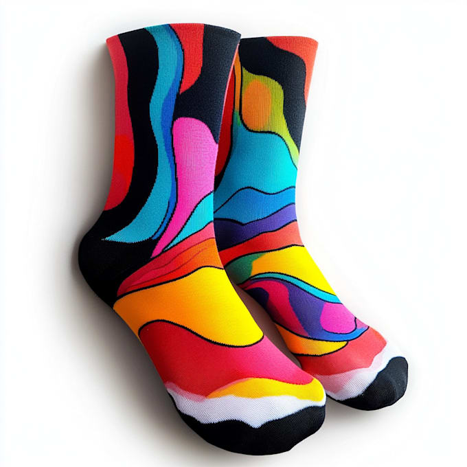 Create your beautiful socks design by Castielphers | Fiverr